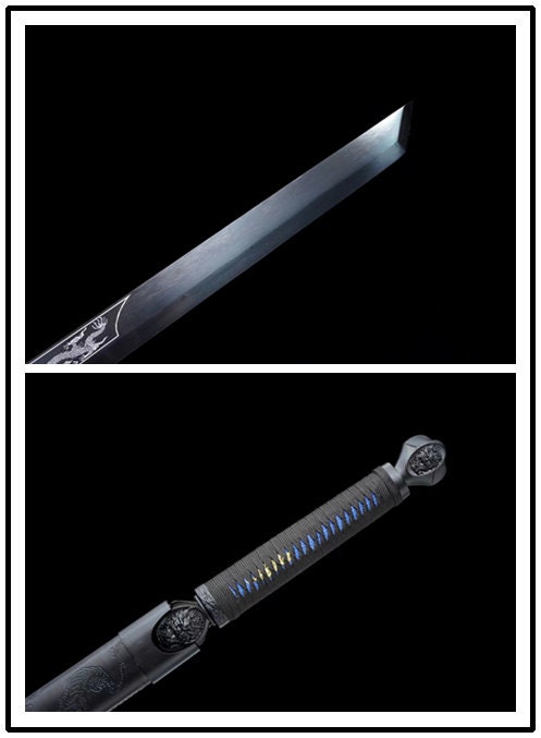 Samurai Sword Japanese Katana Small Katana Tang Sword - Etsy