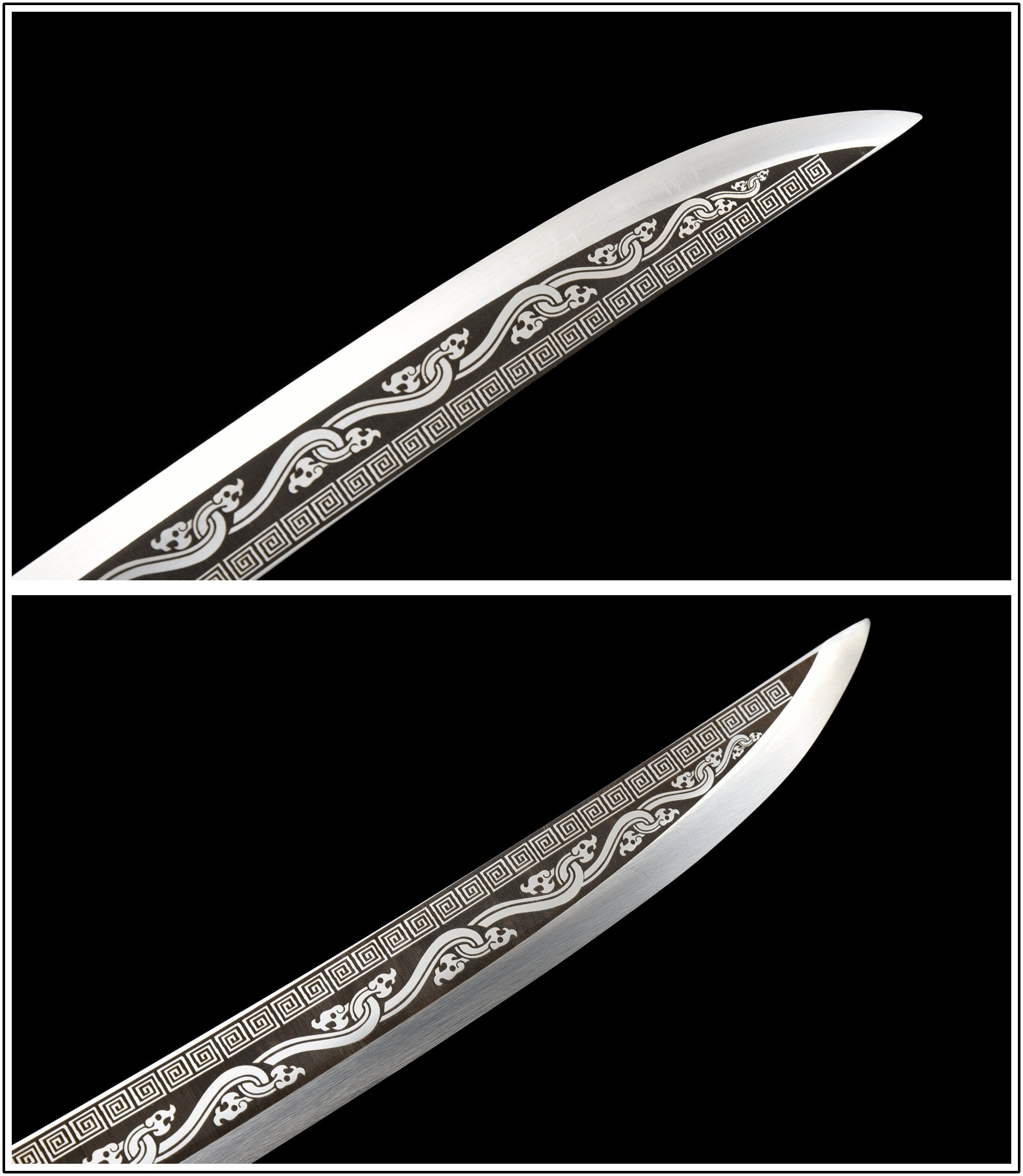 Embroidered Spring Sword,full Tang Samurai Sword Japanese Katana ...