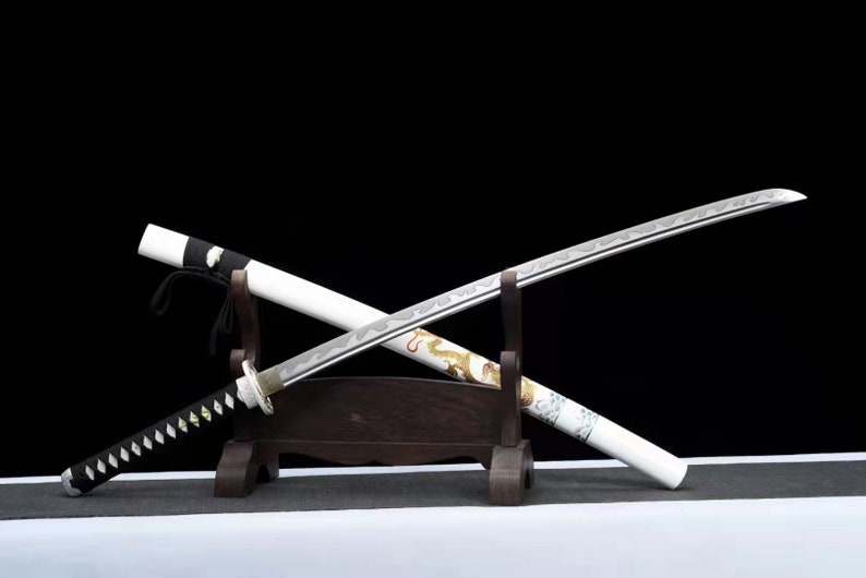 Samurai Sword Japanese Katana Real Katana Handmade Made of - Etsy