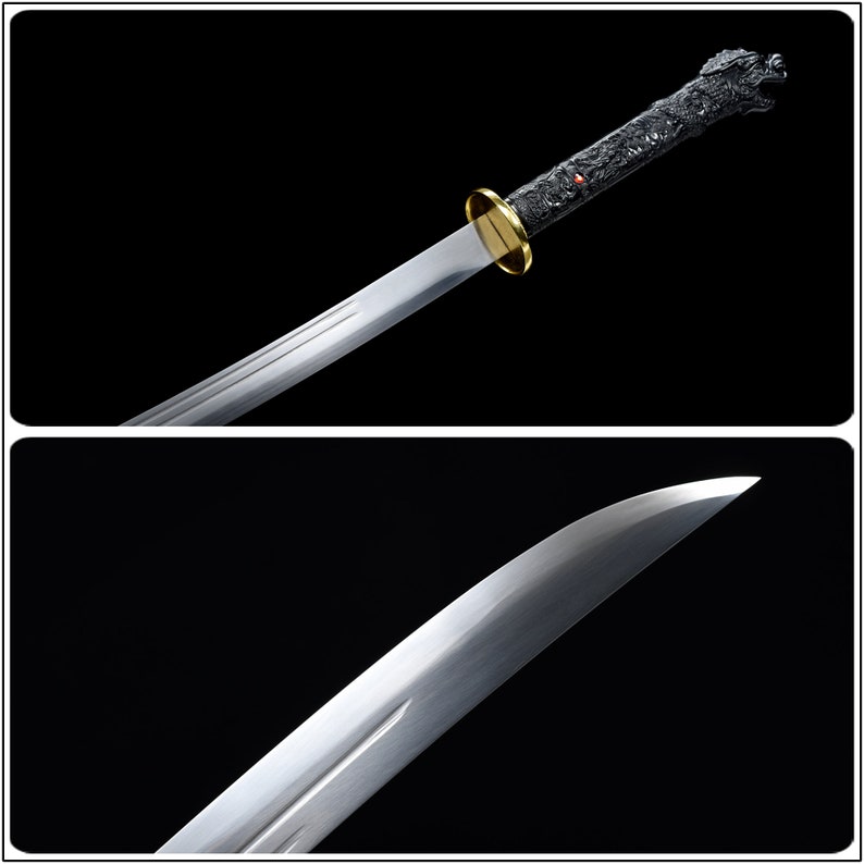 Samurai Sword Japanese Katana Real Katana Handmade Tang Knife - Etsy