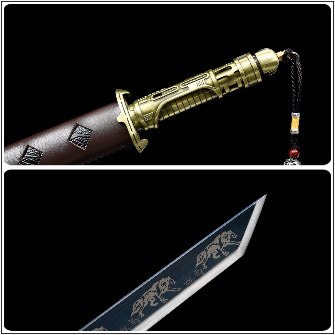 Mecha Jinyiwei Short Knife Japanese Samurai Sword Katana - Etsy