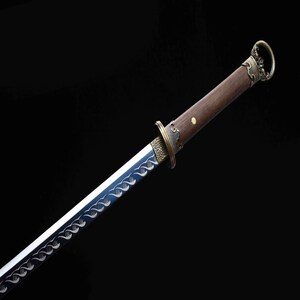 Ring-headed Tang Sword,samurai Sword Katana Real Samurai Sword Straight ...