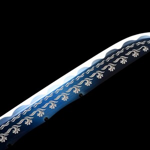 Embroidered Spring Sword Handmade Manganese Steel Full Tang Katana High ...