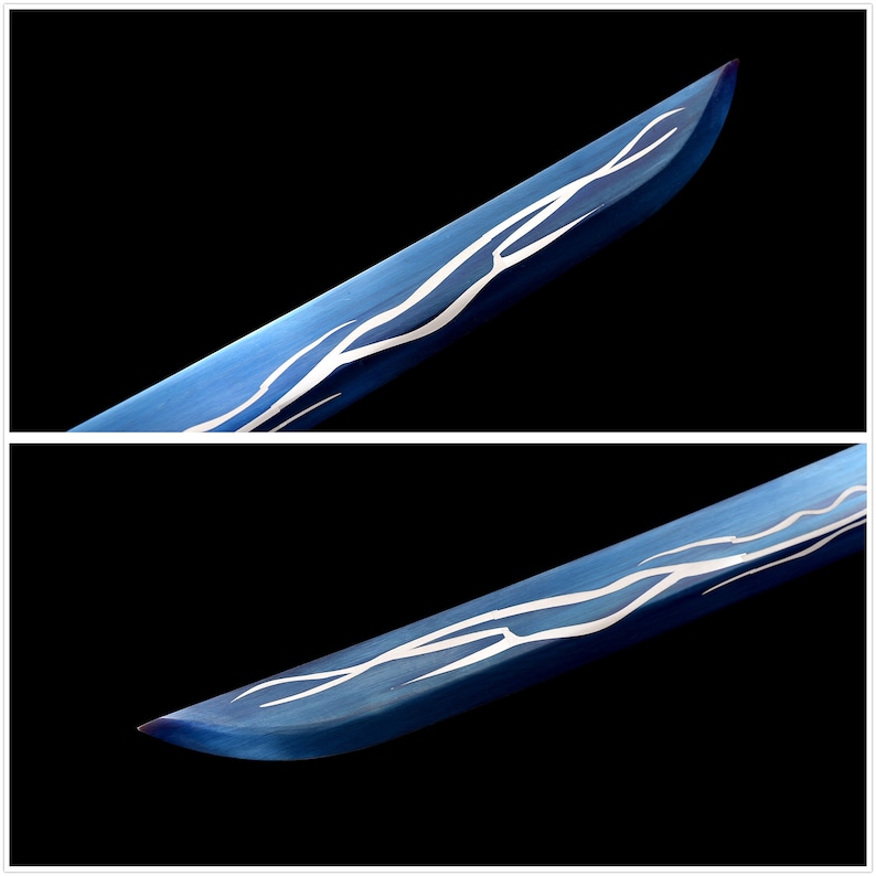 Embroidered Spring Sword,full Tang Samurai Sword Japanese Katana ...