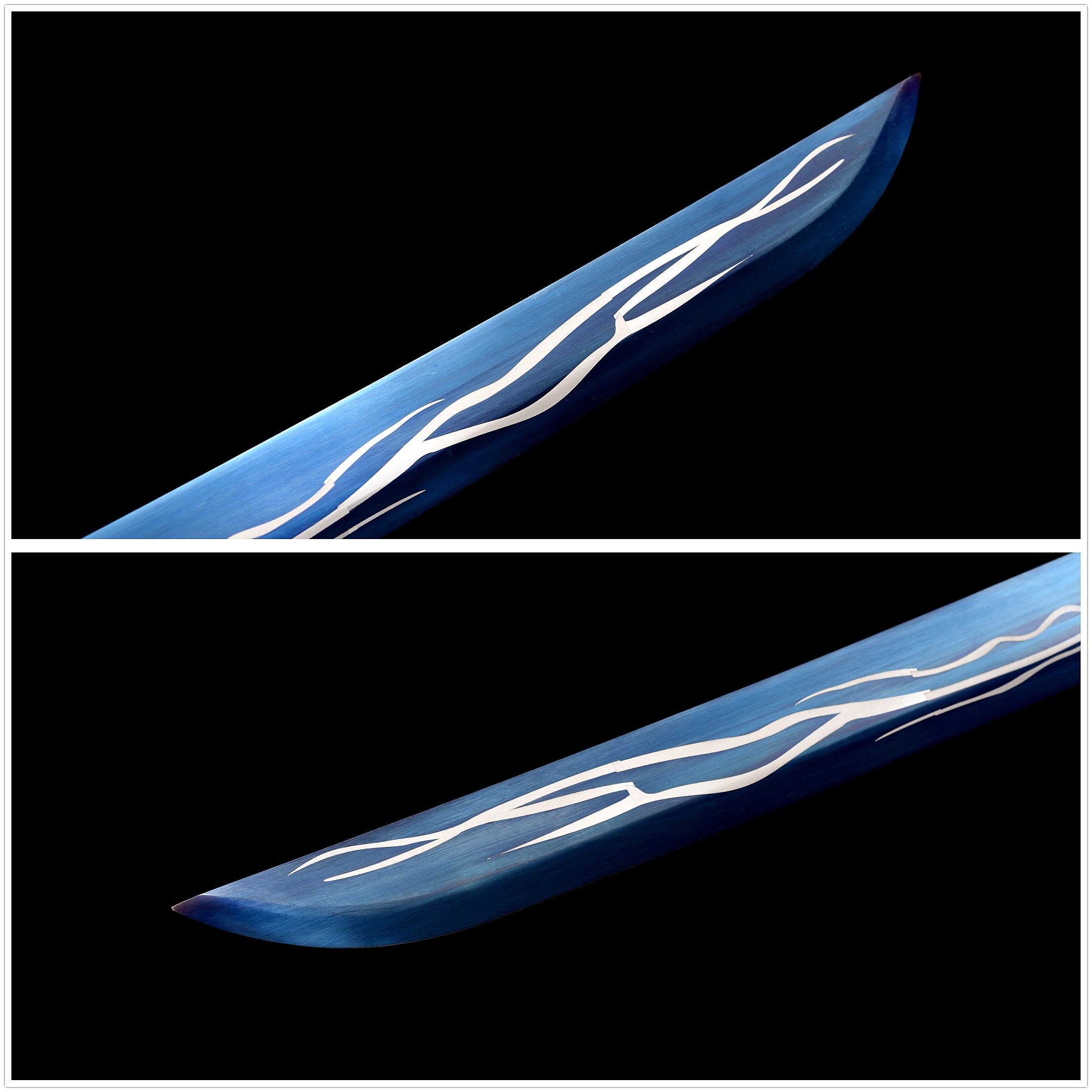 Embroidered Spring Sword,full Tang Samurai Sword Japanese Katana ...