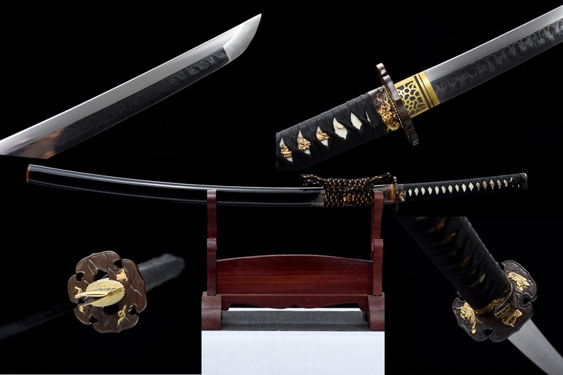 Handmade High-end Katana Japanese Samurai Swords Real Sword T10 ...