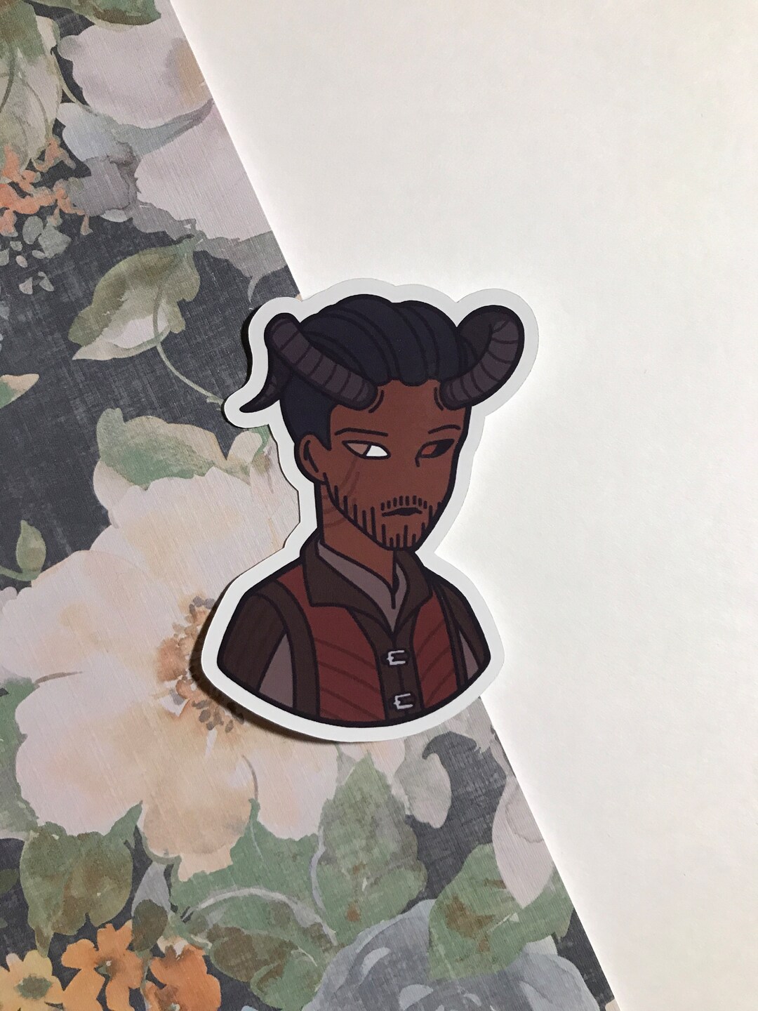 Devilishly Handsome Sticker Glossy/water Resistant Chibi Anime Art ...