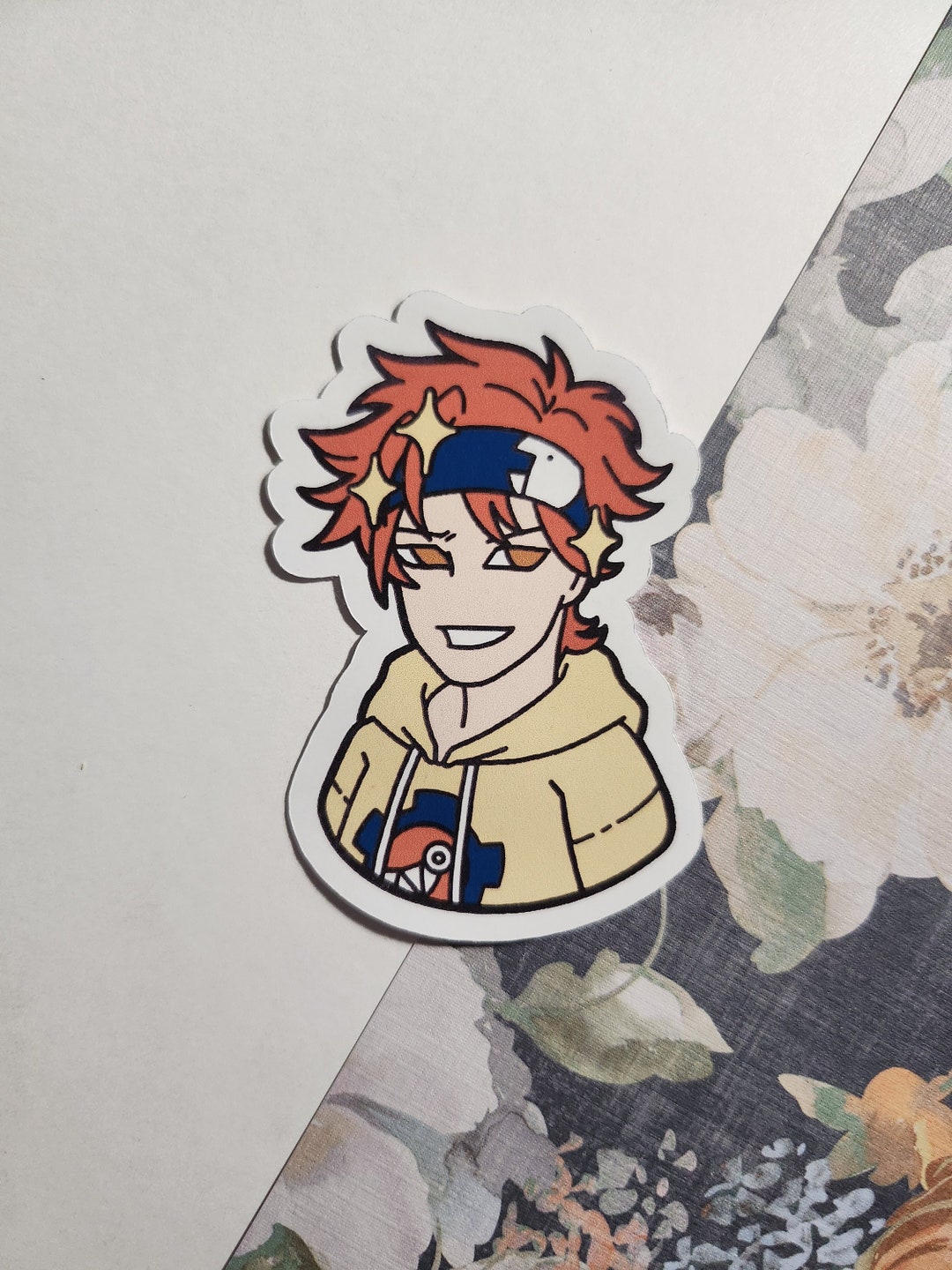 Skater Anime Boy Sticker Glossy/water Resistant Chibi Anime Art Sticker ...