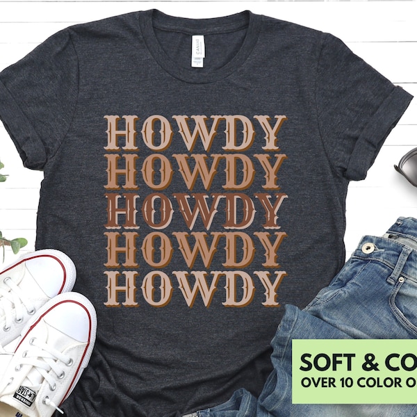 Howdy Shirt - Etsy