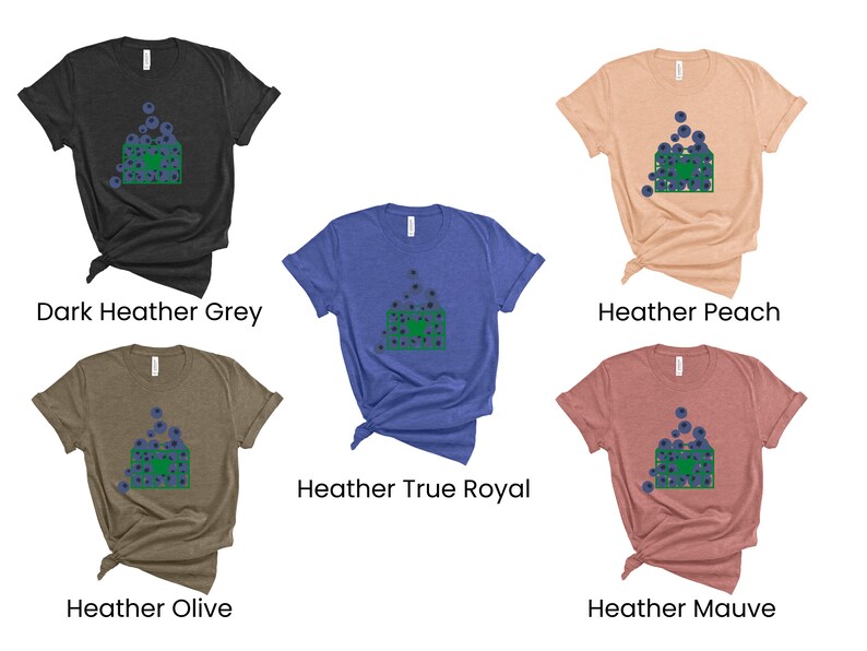 Blueberry Tshirt for Mother's Day Blueberries Shirt for - Etsy
