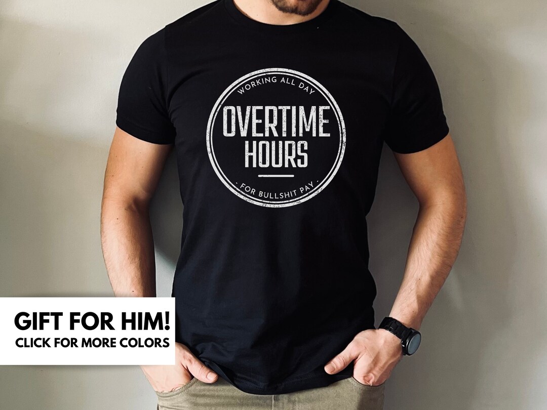 Oliver Anthony Overtime Hours for Bullshit Pay Shirt - Oliver Anthony Lyrics T-shirt Gift for ...