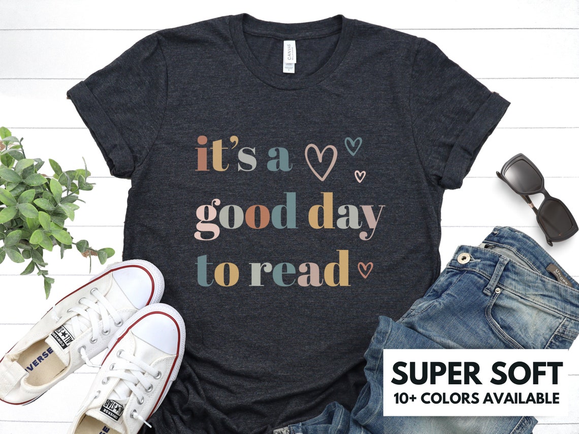 It's a Good Day to Read Shirt for Women Reading Tshirt - Etsy