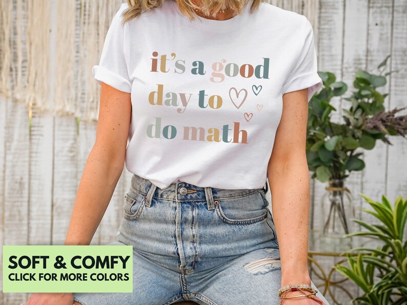 It's A Good Day to Do Math Shirt for Women Math Tshirt - Etsy
