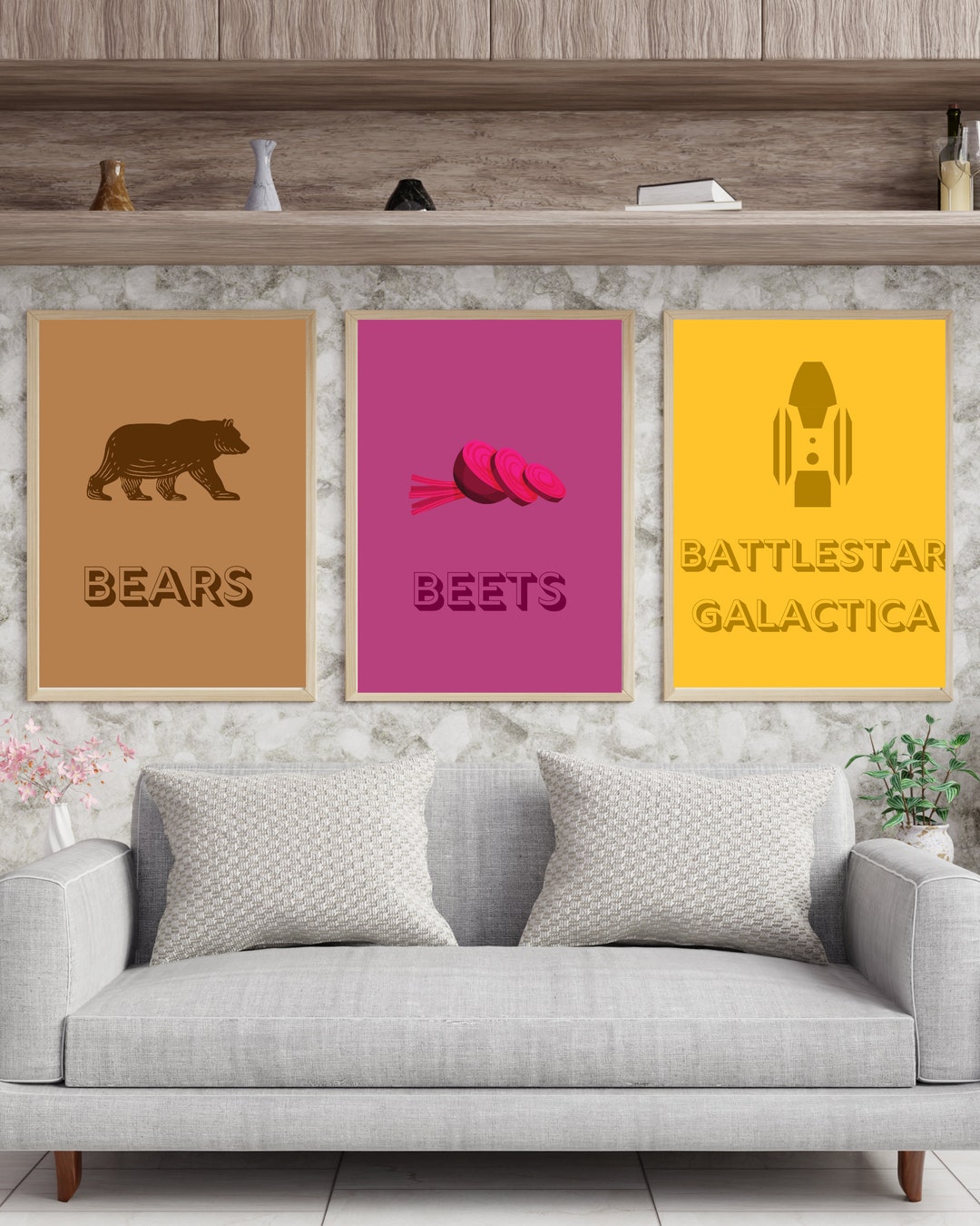 The Office, Wall Decor, TV Decor, Dwight, Jim, the Office Decor, Wall ...
