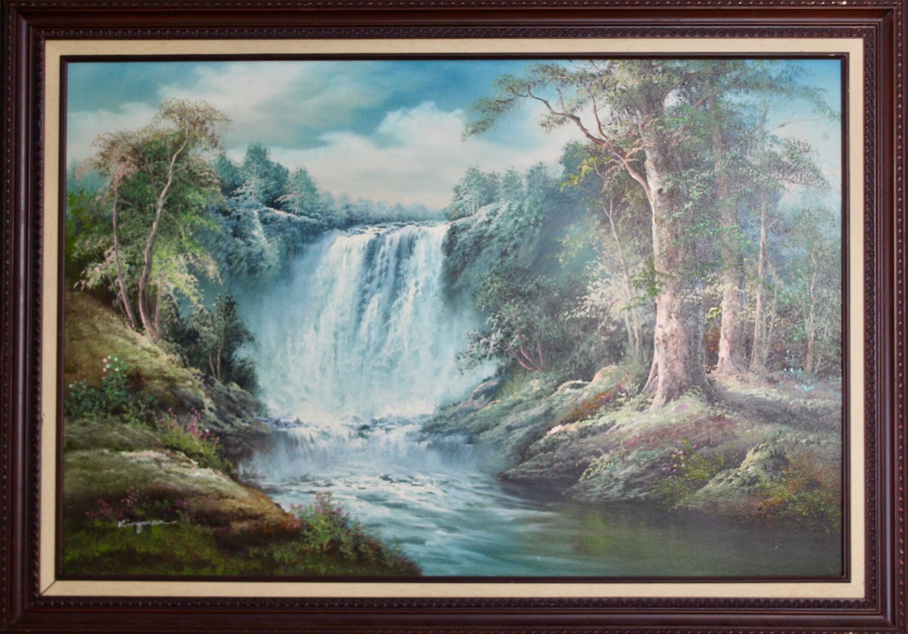 Original Landscape by Artist Kingman - Etsy