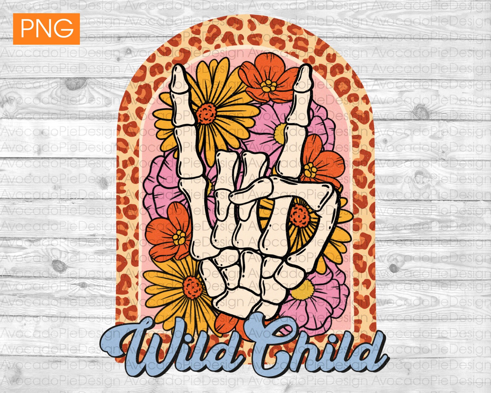 Groovy Skeleton PNG Skeleton Hand PNG Wild Child PNG File - Etsy