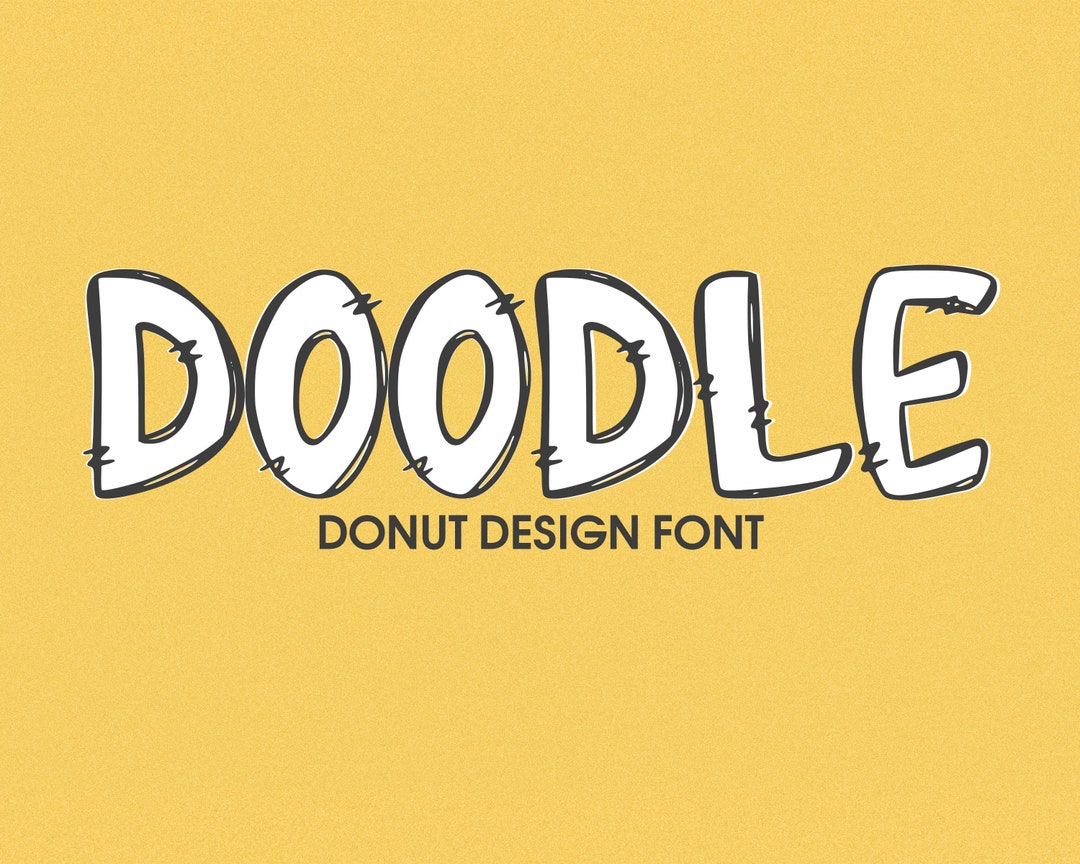 Doodle Font | Doodle Cartoon Font | Cartoon Display Font | Fonts for ...