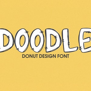 Doodle Font | Doodle Cartoon Font | Cartoon Display Font | Fonts for ...