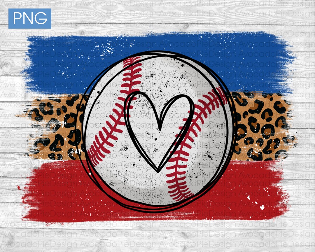 Retro Baseball PNG File for Sublimation Design | Baseball PNG ...