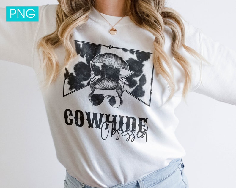Cowhide Western PNG Files for Sublimation Designs Western - Etsy