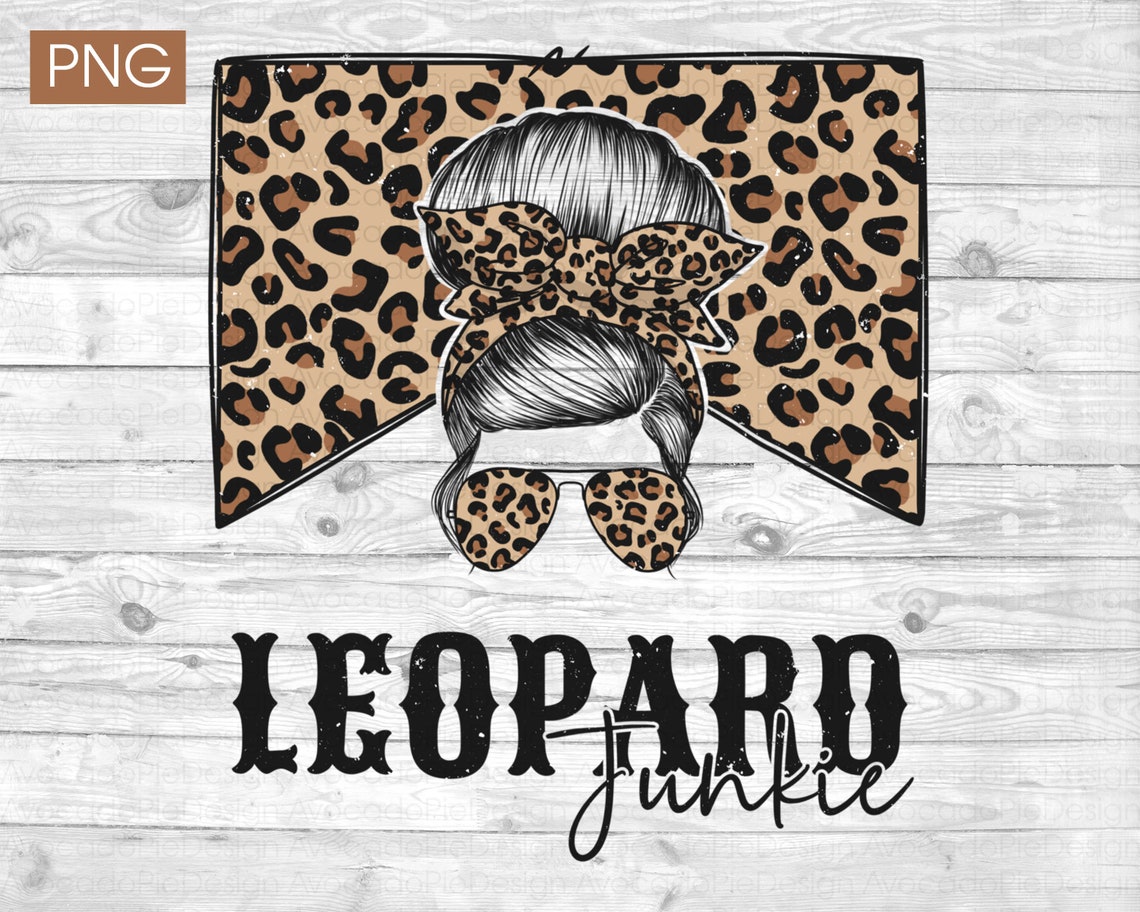 Leopard Western PNG Files for Sublimation Designs Western - Etsy