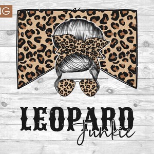 Leopard Western PNG Files for Sublimation Designs Western PNG ...