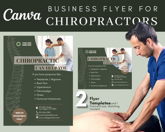 Chiropractor Patient Postcard