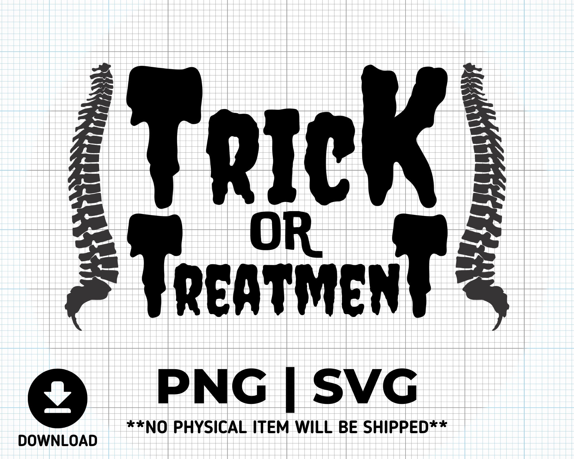 Chiropractor SVG and PNG for Making Halloween Chiropractic - Etsy