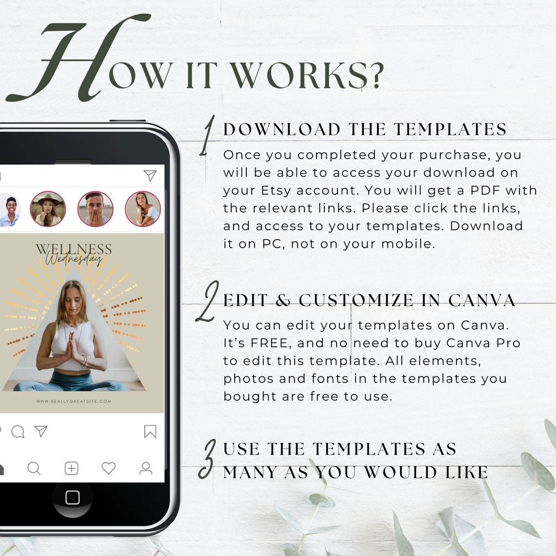 610+ Health & Wellness Social Media Kit | Instagram Bundle, Reel Covers ...