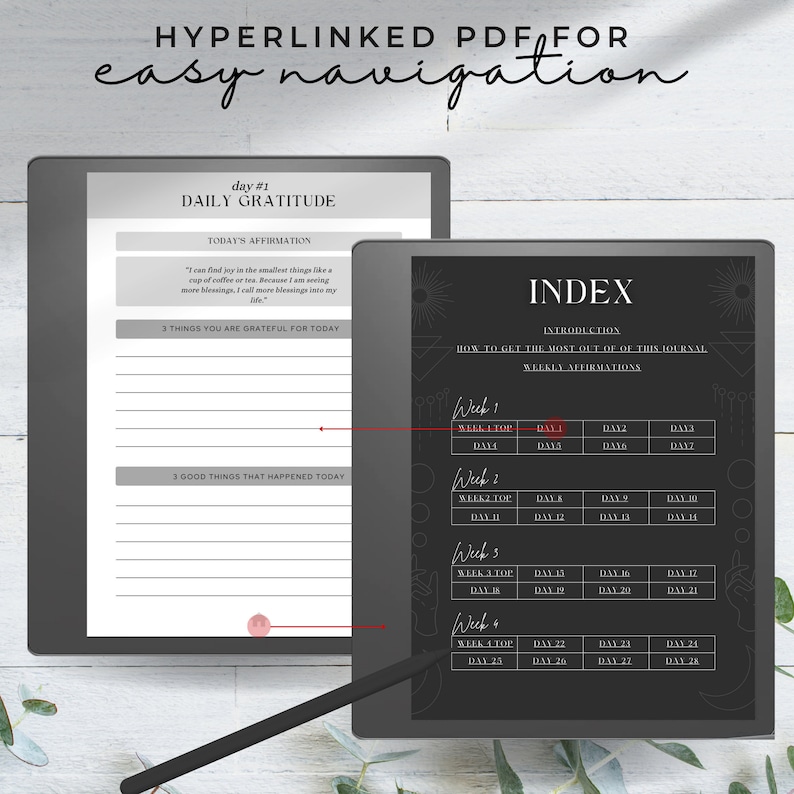 Gratitude Journal Made for Kindle Scribe Templates Kindle Scribe ...