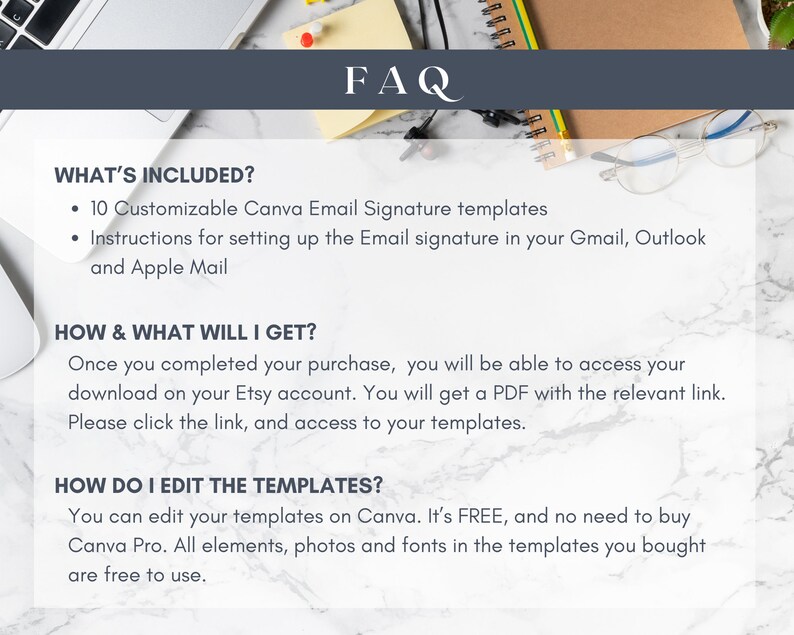 Email Signature Template Bundle for Wellness Business | Ocean Breeze ...