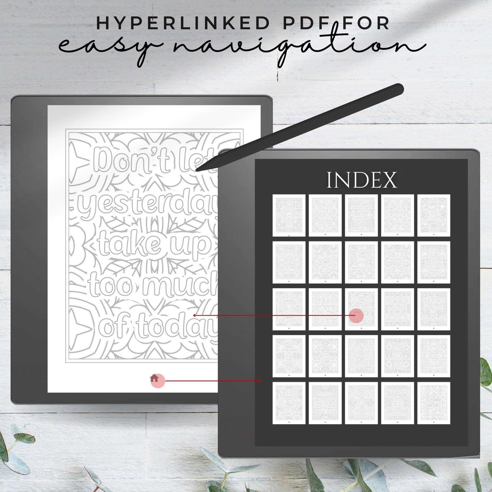 Mindfulness Tracing Book Made for Kindle Scribe Templates Kindle Scribe ...