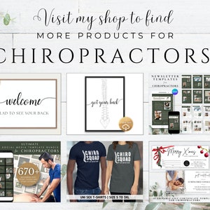 Chiropractic Social Media Templates for Chiropractors Instagram Post ...
