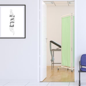 Chiropractic Wall Art, Chiropractic Poster, Download Printable Office ...