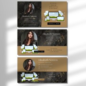 Email Signature Template for Business Coach Course Creator Life Coach ...