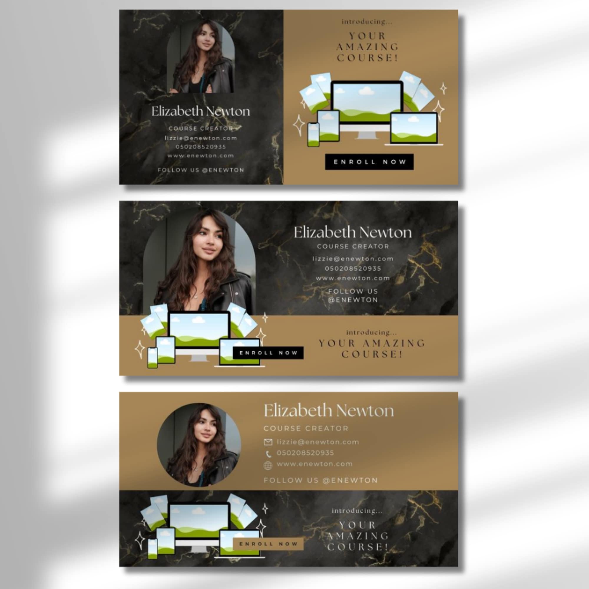 Email Signature Template for Business Coach Course Creator Life Coach ...