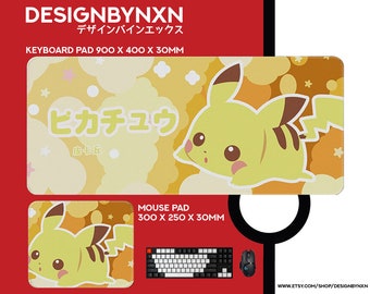 Pokemon Eevee Keyboard & Mouse Pad Amazing Gift - Etsy