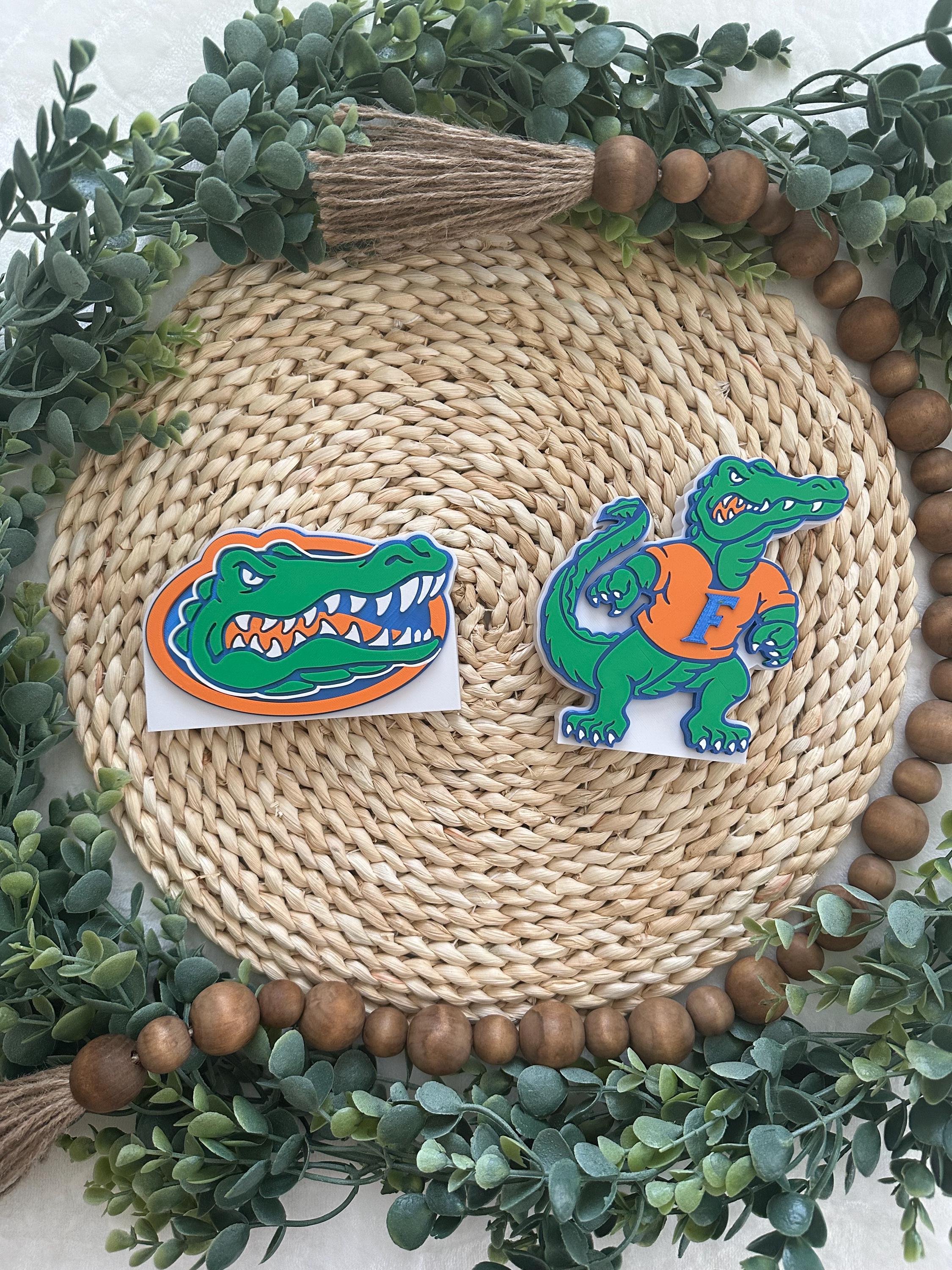Florida Gators Tier Tray Decor - Table and Desk Art - Etsy