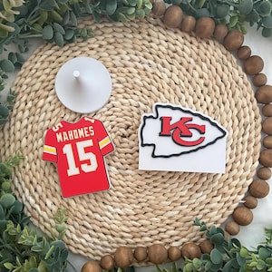 Kansas City Chiefs Tier Tray Decor - Table and Desk Art - Etsy
