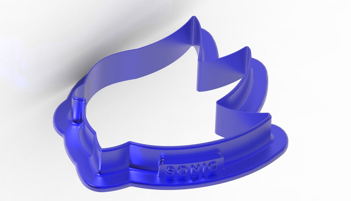 Sonic the Hedgehog Cookie Cutter - Etsy