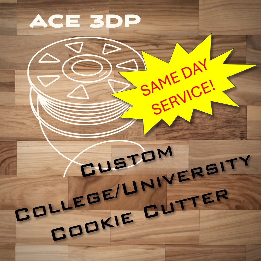 Custom College/university Cookie Cutter - Etsy