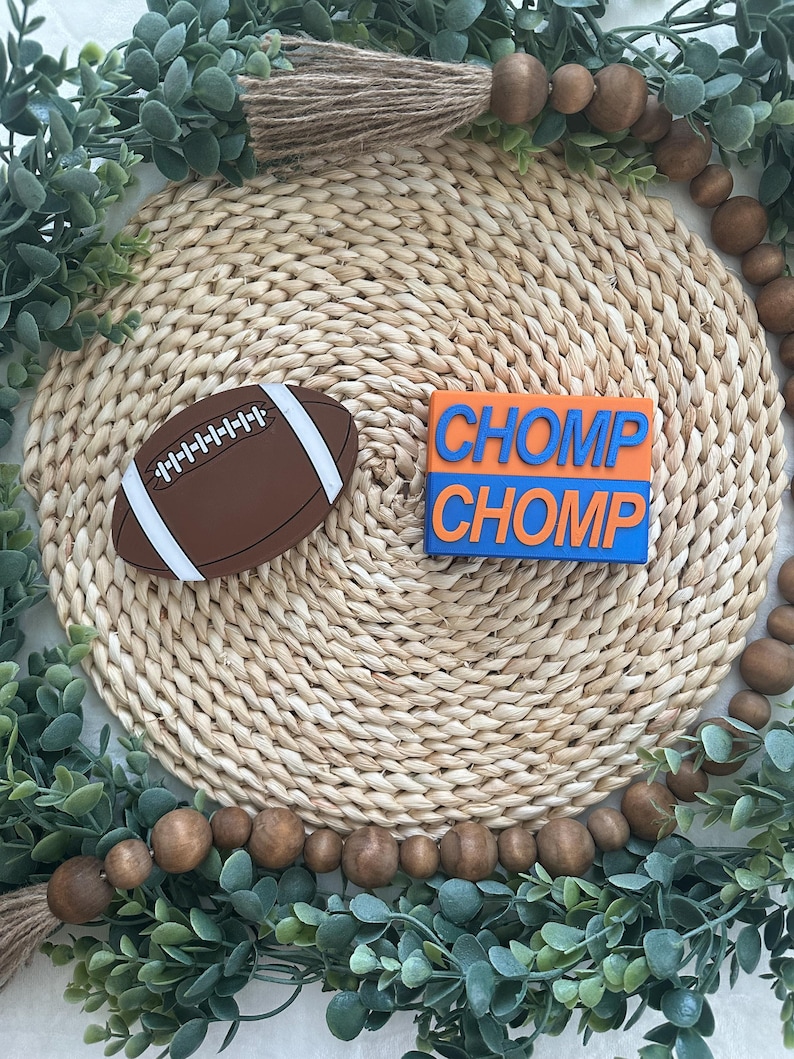 Florida Gators Tier Tray Decor - Table and Desk Art - Etsy