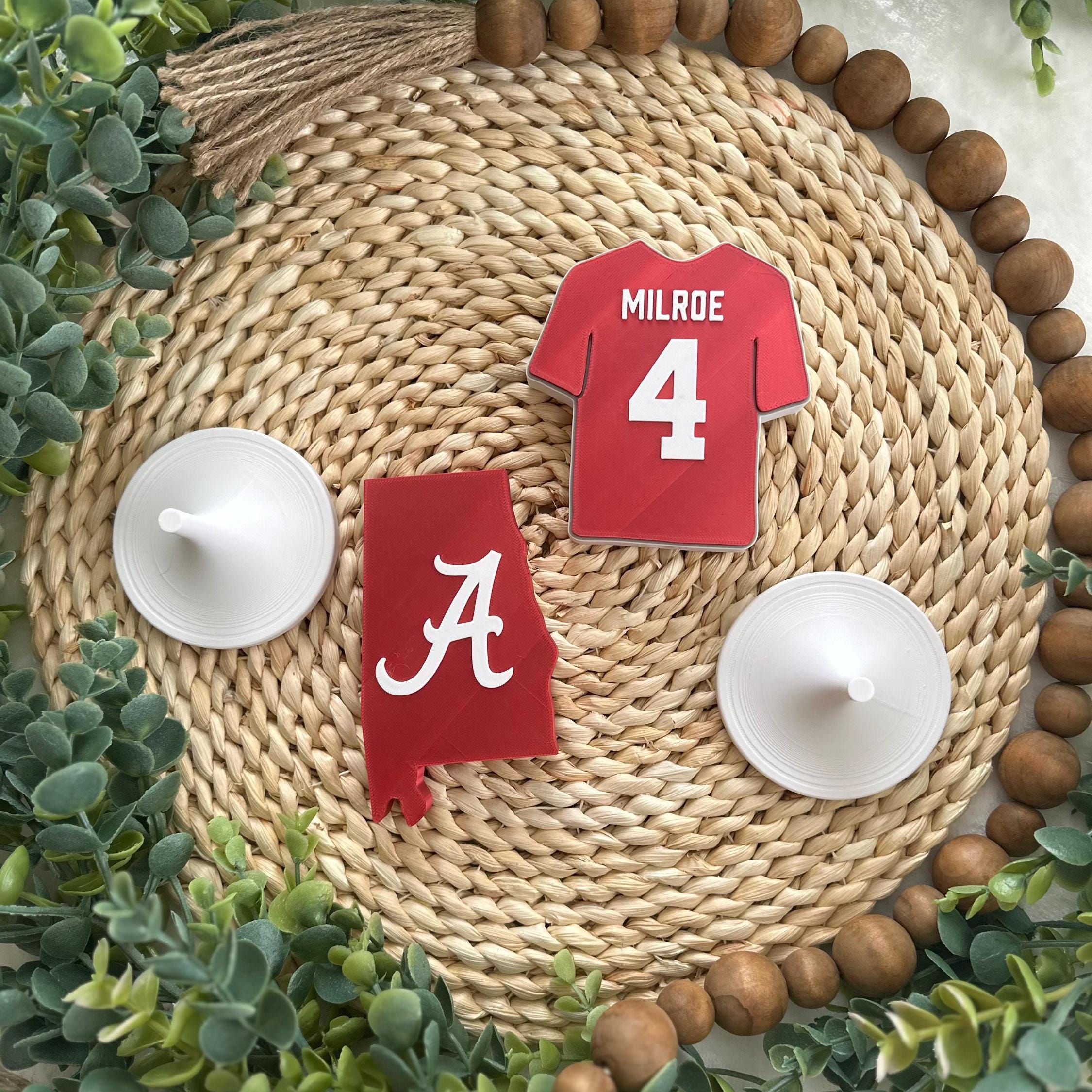Alabama Crimson Tide Tier Tray Decor - Table and Desk Art - Etsy