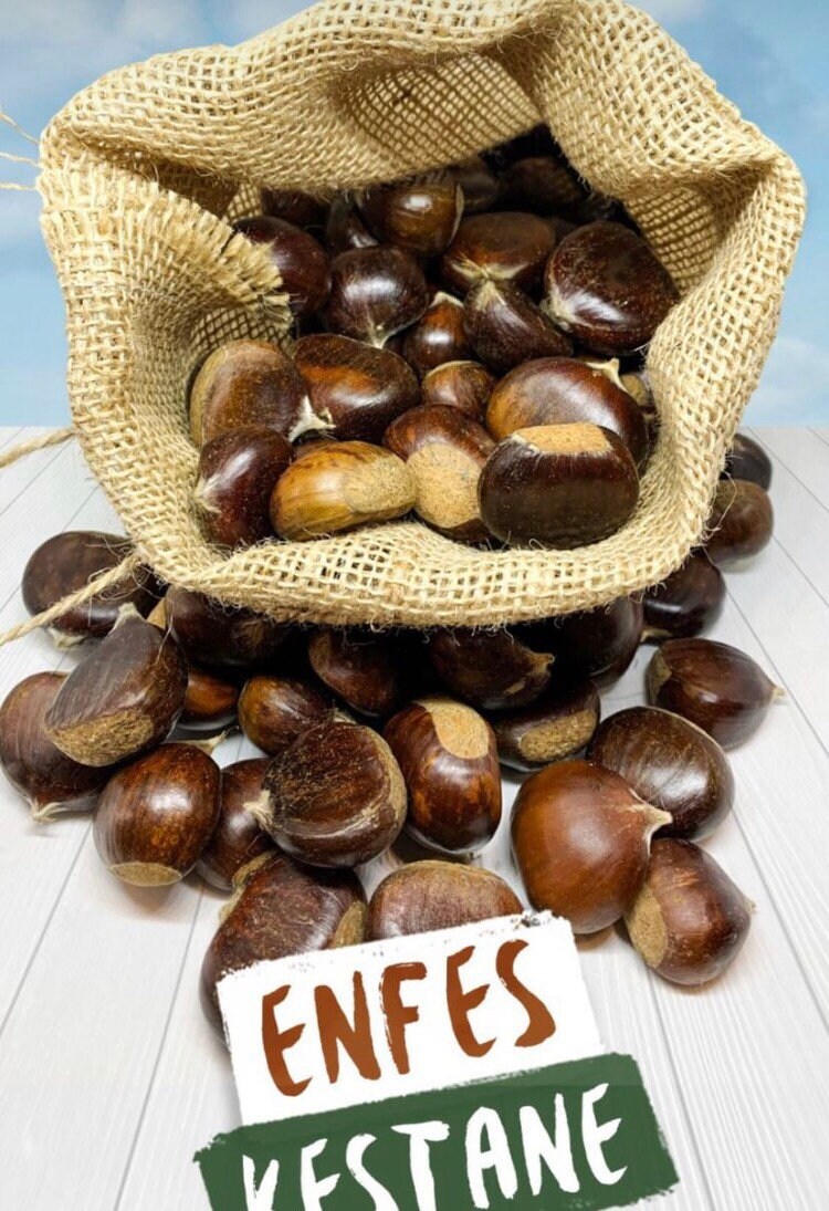 Fresh Organic Chestnut Raw Chestnut-sweet Chestnut Turkısh Chestnut 600 ...