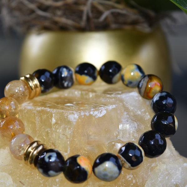Bumble Bee Agate - Etsy