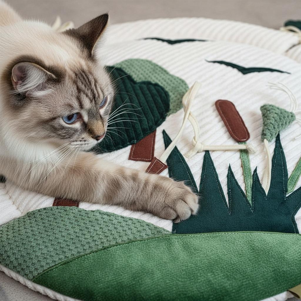 ARENA FOREST Sensory Cat Playground, Shelter. Bed, Toys and Mat ...