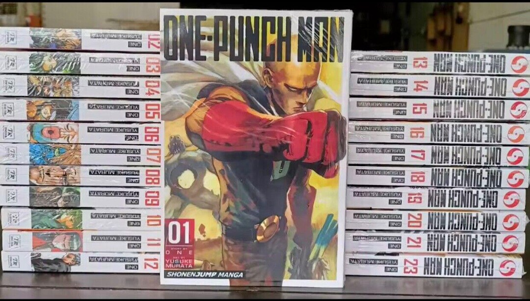 One Punch Man Manga Volume 1-28 Complete Full Set English Version Comic ...