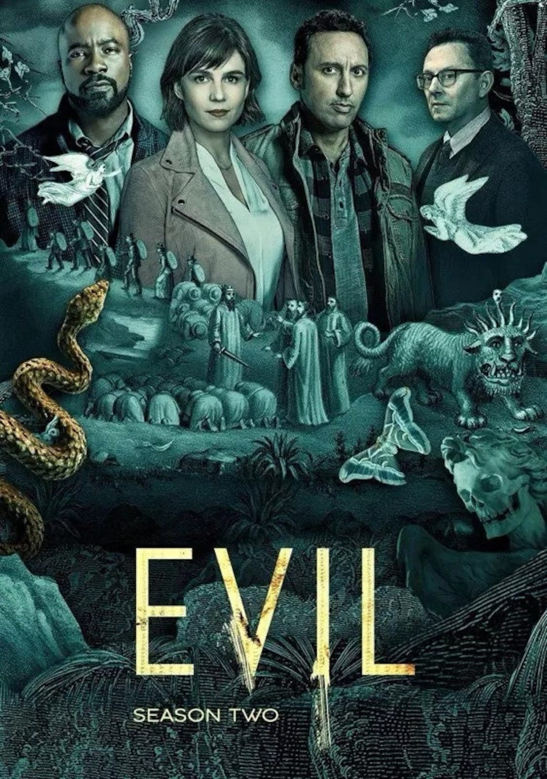 Evil TV Series Season 1 2 3 4 2019-2024 Horror DVD Full HD High Quality ...