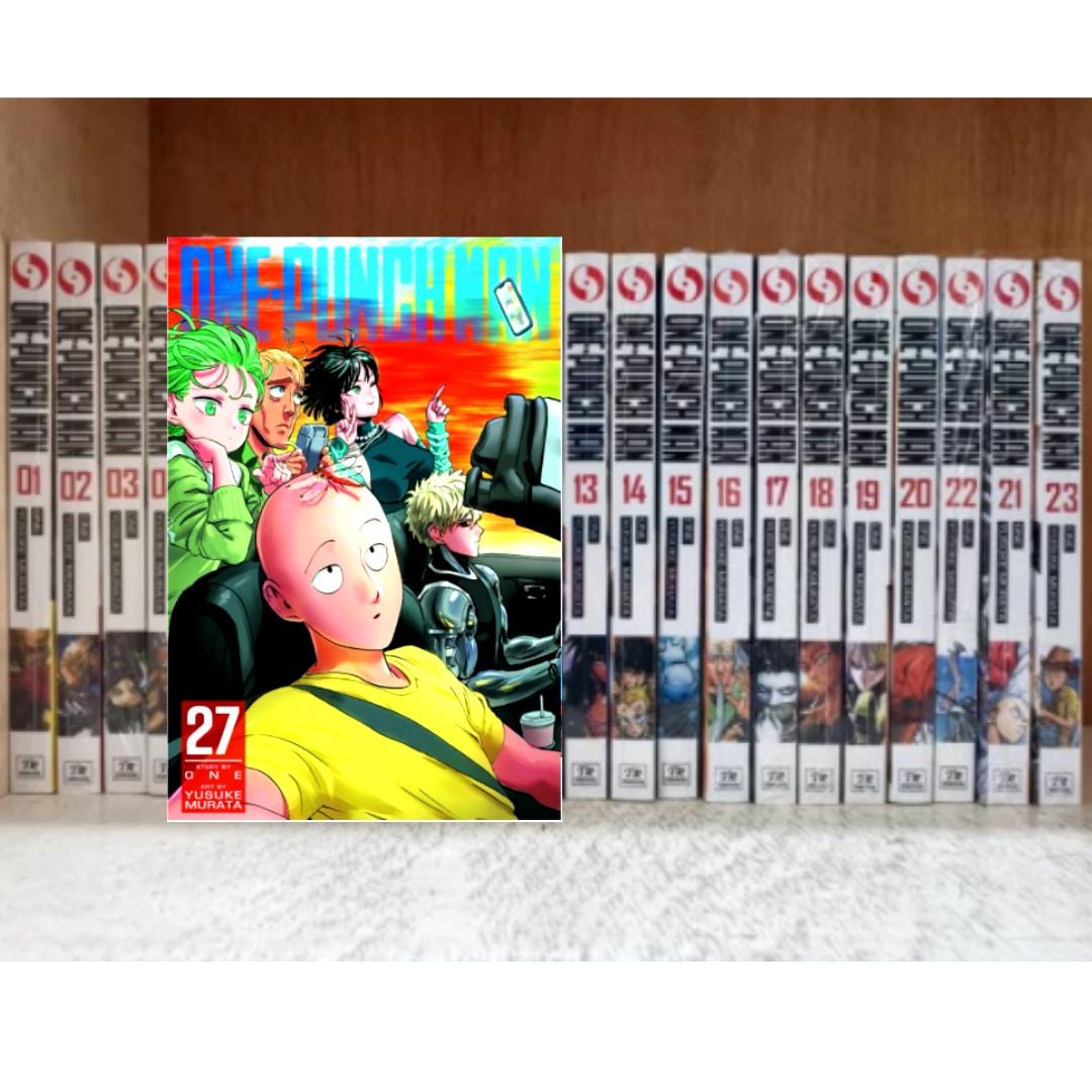 One Punch Man Manga Volume 1-28 Complete Full Set English Version Comic ...