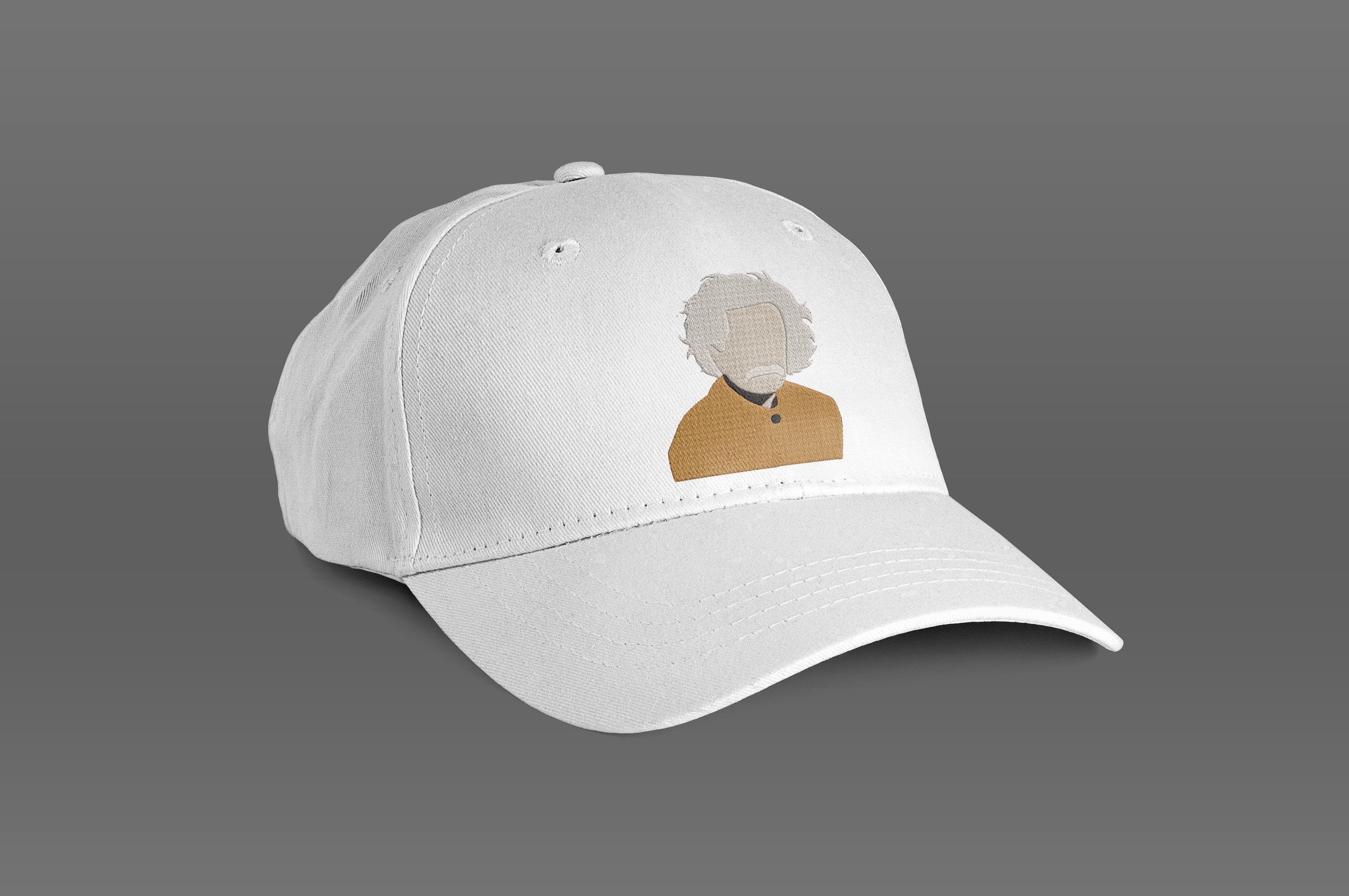 Albert Einstein Machine Embroidery Design Albert Einstein Embroidery ...